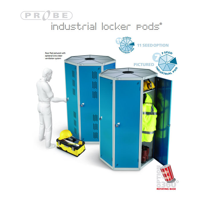 Pod Lockers - Hunt Office Ireland