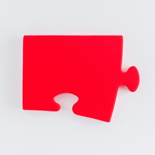 Puzzle Modular Acoustic Wall Panel 800x600mm Left Top Corner - Hunt ...