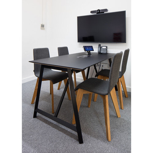 Frovi RELIC Bench Table With Raw Steel Frame W3600xD900xH750mm - Hunt ...