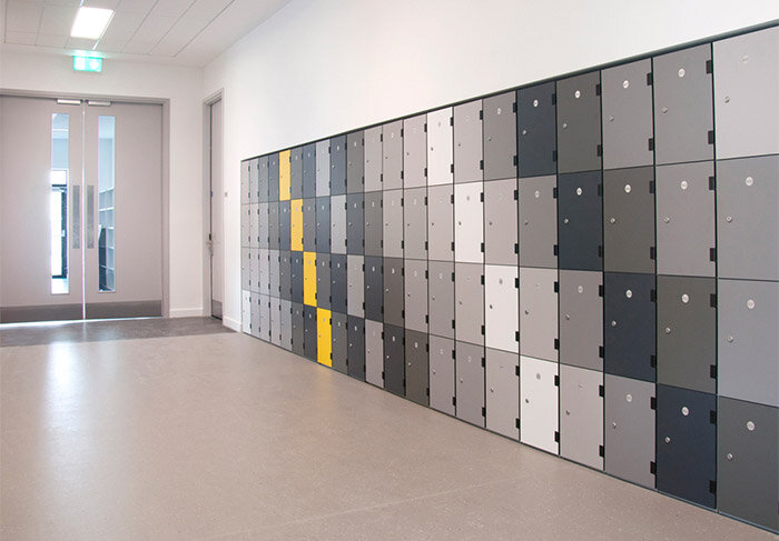 Shock Proof Lockers - Hunt Office Ireland