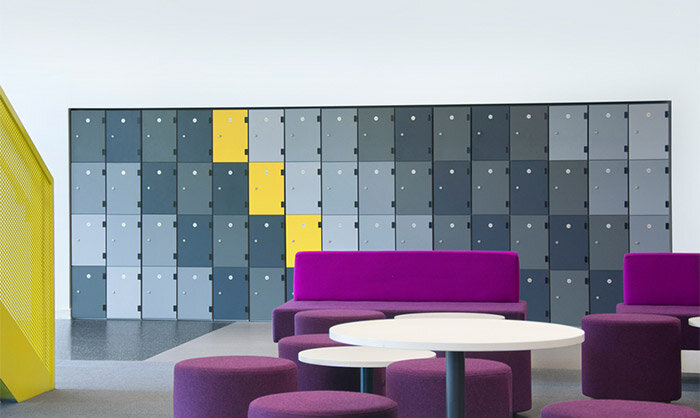 Shock Proof Lockers - Hunt Office Ireland