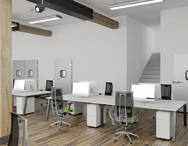 Switch Bench Desking System - Hunt Office Ireland