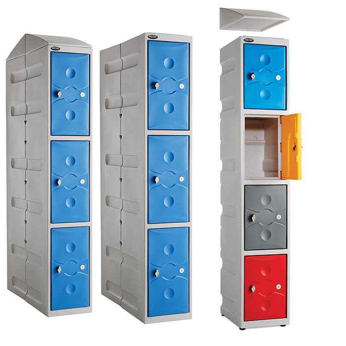 Ultra Box Plastic Lockers - Hunt Office Ireland