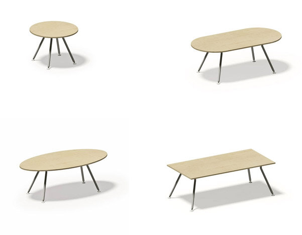 Visual Acute Meeting & Conference Tables - Hunt Office Ireland
