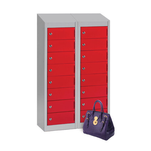 Probe Low Wallet Locker 8 Tier Cam Lock Sloping Top ACTIVECOAT ...