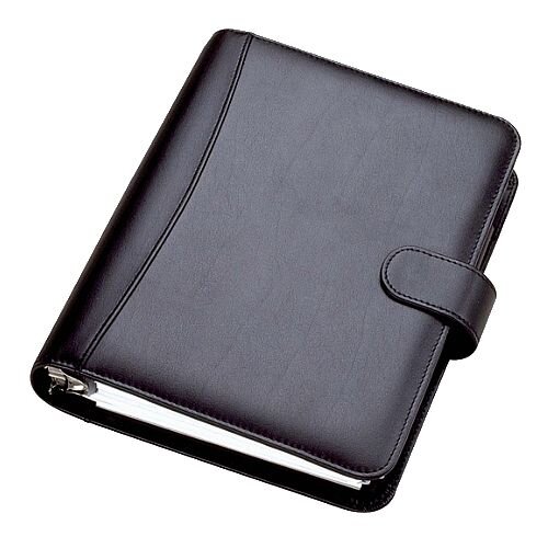 Collins Chatsworth Pocket Organiser Padded PU 2017 Diary Insert Refills ...