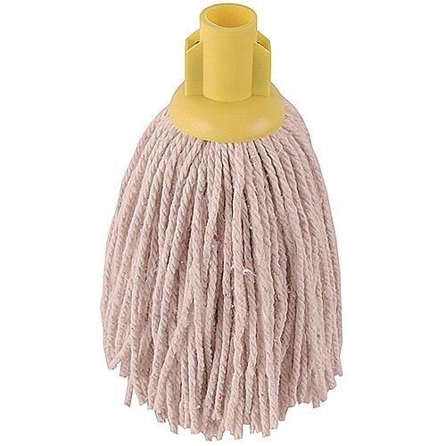 Robert Scott & Sons Socket Mop Heads for Smooth Surfaces PY 12oz Yellow ...