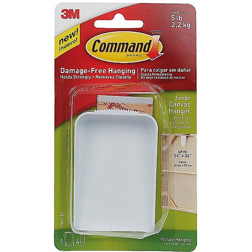 Command canvas hanger store