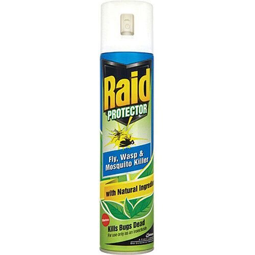 Johnson Diversey RAID Protector Fly Wasp and Mosquito Killer Aerosol ...