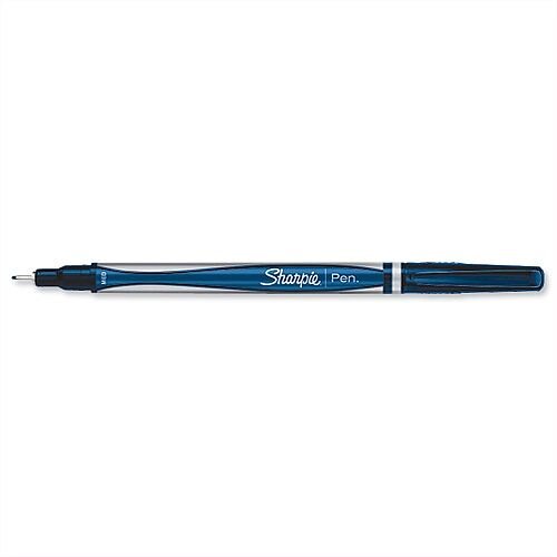 Sharpie Fineliner Blue Pen Ultrafine 0.4mm Line Pack 12 - Hunt Office ...