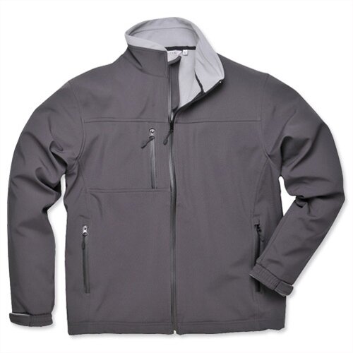 Portwest Soft Shell Jacket Polyester Water-Resistant Black Large - Hunt ...