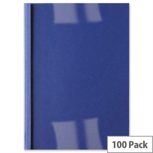 GBC A4 Thermal Binding Covers 6mm Front PVC Clear Back Gloss Royal Blue ... GBC A4 Thermal Binding Covers 6mm Front PVC Clear Back Gloss Royal Blue ...