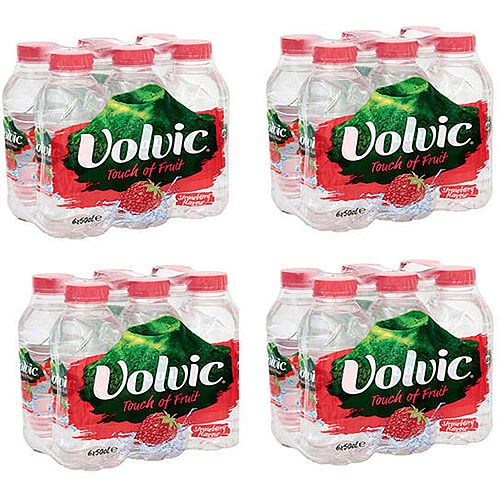 Volvic Touch Of Fruit Strawberry Water Bottle 500ml Pack 24 - Hunt ...