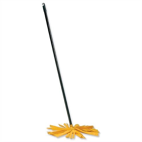 Addis Floor Mop Thick Highly Absorbent Cloth Strands Yellow 8587YEL ...