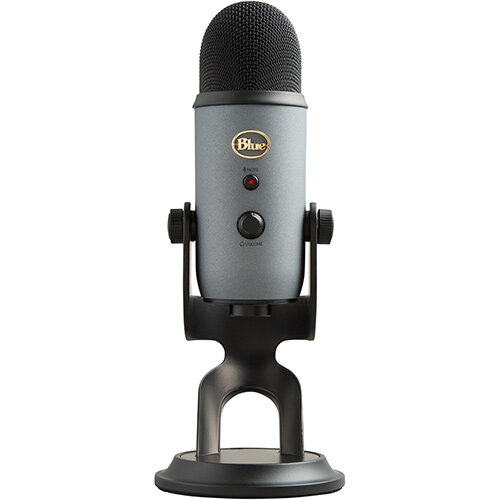 Blue Microphones Blue Yeti USB Mic Black, Grey Studio microphone - Hunt ...