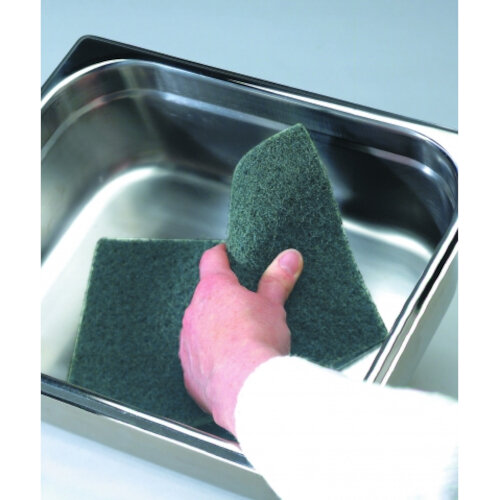 Catering Scouring Pad 9"X 6" Green Large (10) - Hunt Office.ie