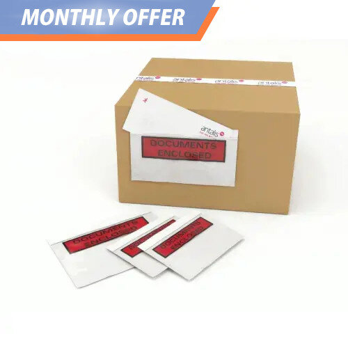 Packing List A5 225 x 165 mm clear Document enclosed polyethylene Box ...