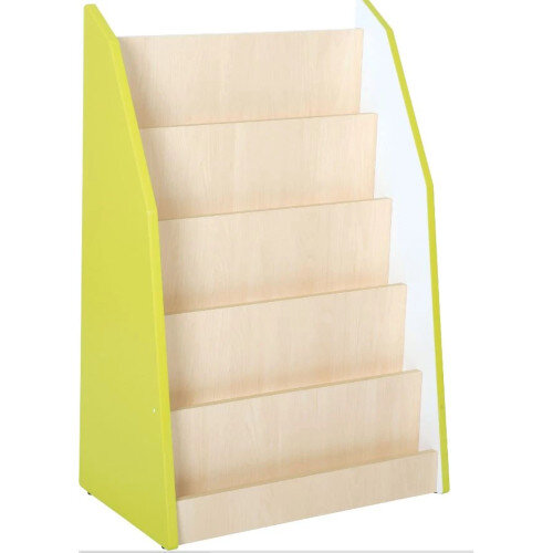 Quadro - One-Sided Library Stand - Maple & Lime - HuntOffice Ireland