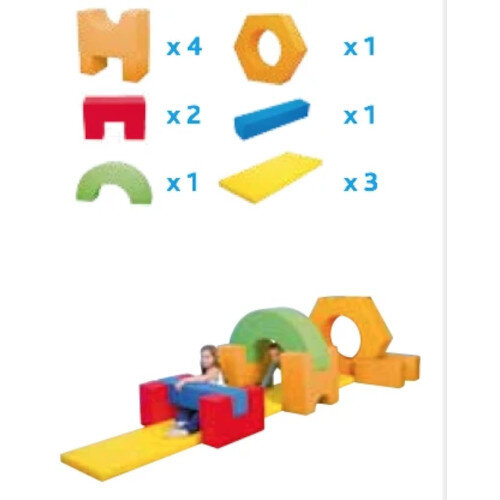 Foam Set - Obstacle Course Ref:BC101187 - HuntOffice Ireland