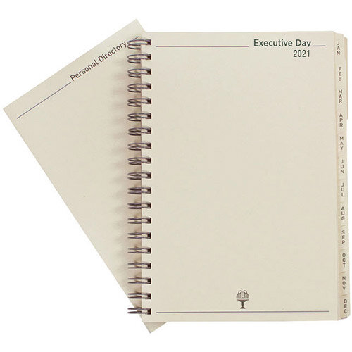 Collins Elite Executive 2021 Diary Refill Day Per Page 1100R Hunt 
