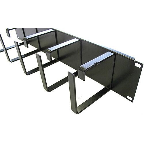 2u 5 Ring Cable Management Bar - Hunt Office Ireland