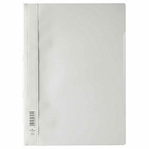 Durable Clearview Folder A4 White Pack of 50 2573/02 - Hunt Office Ireland