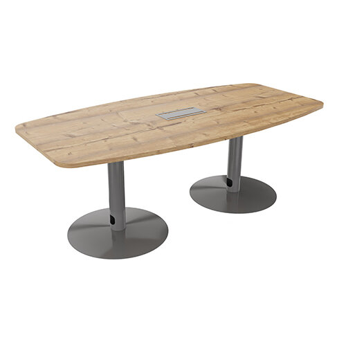 Ensemble Barrel Table - Trumpet Legs Seats 6-8 People 2000x1000x720mm ...