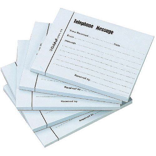Guildhall Telephone Message Pad 100 Leaf Blue 110 - Hunt Office Ireland