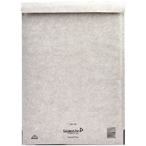 Mail Lite Plus Bubble Lined Size J/6 300x440mm Oyster White Postal Bags ...
