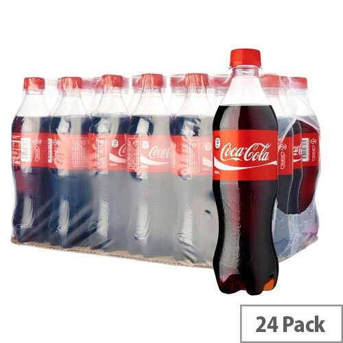 Coca-Cola Original Classic Coke Regular Soft Drinks 500ml Bottle (Pack ...