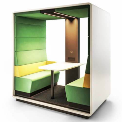 Hush Meet Open Acoustic Meeting Booth - Hunt Office Ireland