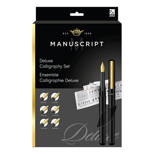 Manuscript Deluxe Calligraphy Set 7 Nib MC1157 - Hunt Office Ireland