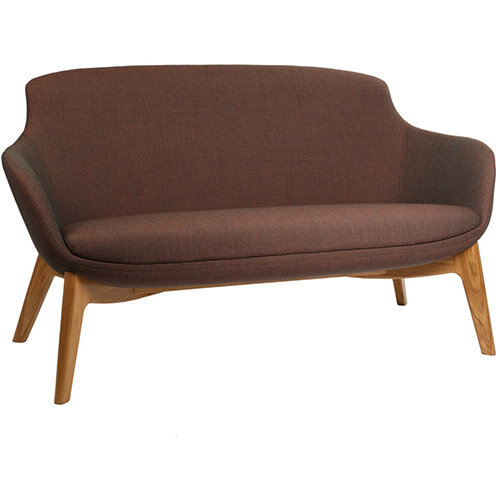Frovi ILK LOW 2 Seater Sofa With Natural Oak 4 Leg Base ...