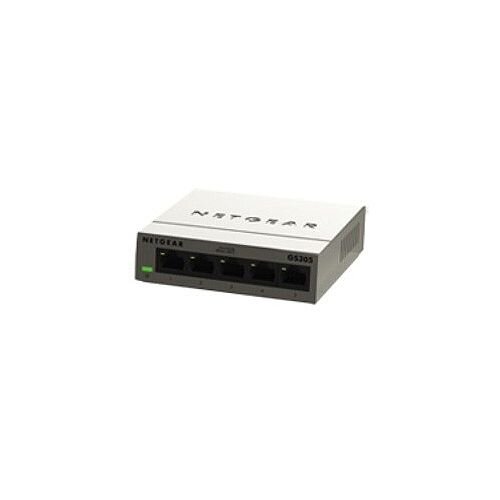 Netgear GS305 5 Ports Ethernet Switch 2 Layer Supported Desktop Wall ...