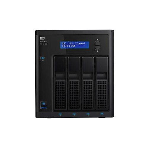 WD My Cloud PR4100 4 x Total Bays NAS Storage System Desktop Intel ...