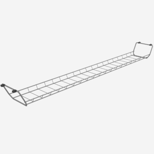 Universal Cable Management Basket Silver 1200mm - HuntOffice.ie