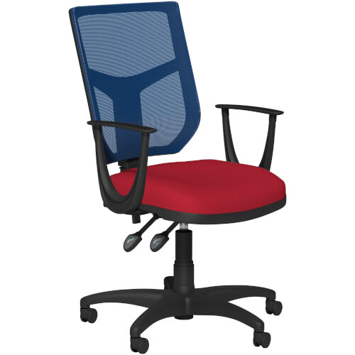 Union Scale Essentials Mesh Back Fabric Task Chair Blue, 53% OFF