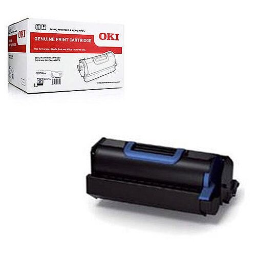 OKI 45488802 Black Toner Cartridge Yield: 18,000 Pages - Hunt Office ...