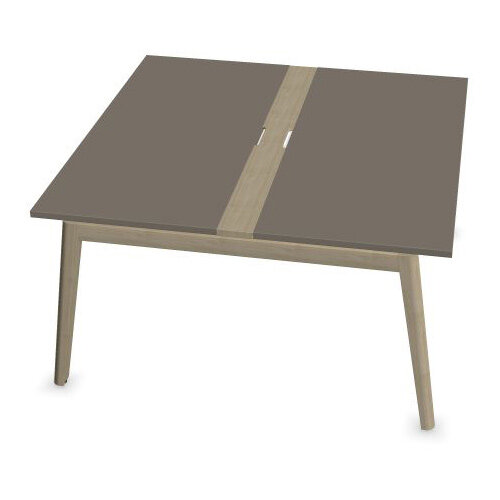 Narbutas Nova Wood Meeting Table Seats 6 People 1400X1400X740mm With ...