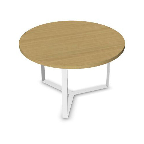 Narbutas Plana Round Conference Meeting Table Seats 3 People ...