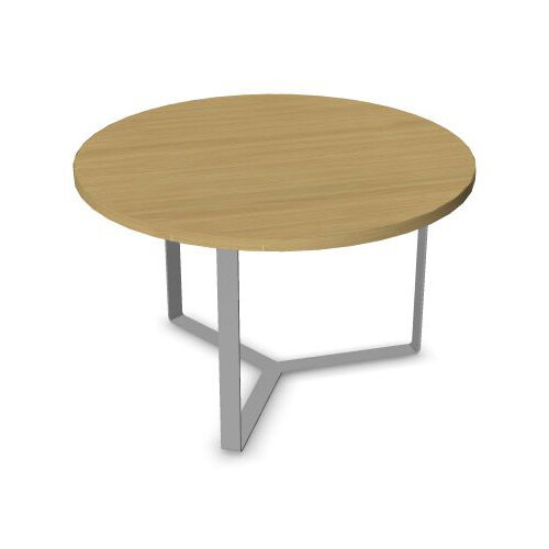 Narbutas Plana Round Conference Meeting Table Seats 3 People ...