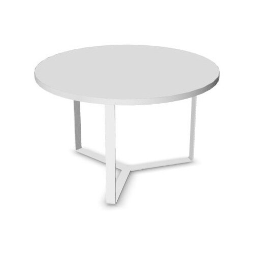 Narbutas Plana Round Conference Meeting Table Seats 3 People ...