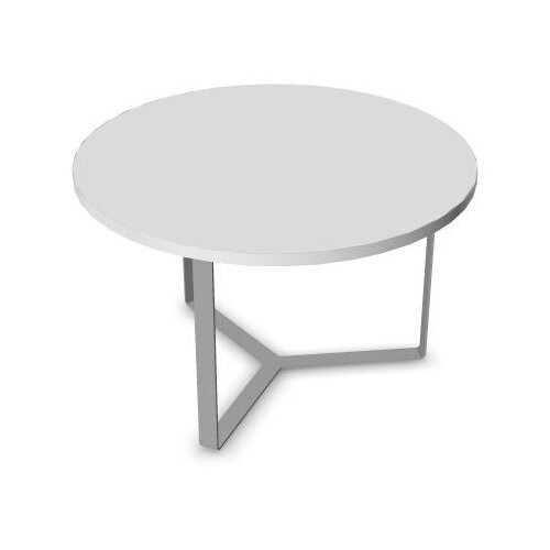 Narbutas Plana Round Conference Meeting Table Seats 3 People ...