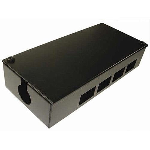 Cat 6 friendly 8 Way Cable Tidy POD Box Depth: 55mm Cable Entry: 32mm ...