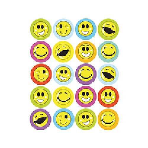 West Design Smiley Face Stickers 20 A4 Sheets Poly Bagged Pack of 12 ...