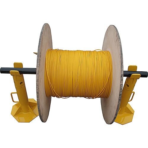 6 tonne Cable Drum Jacks with 1800mm Spindle - Hunt Office Ireland