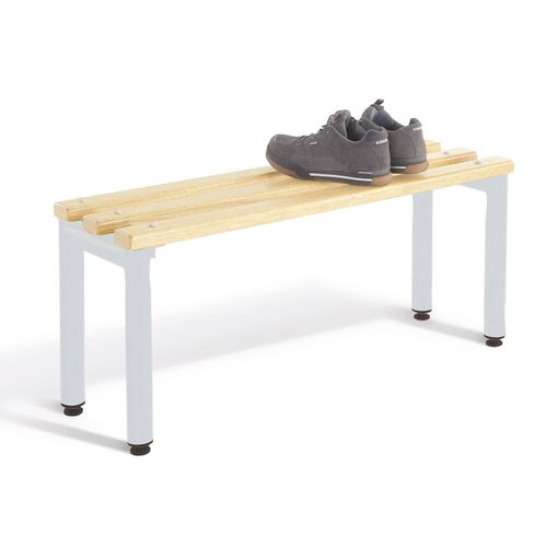 Probe Bench Seats With Sliver Frame & Ask Slats 1500mm - HuntOffice.ie