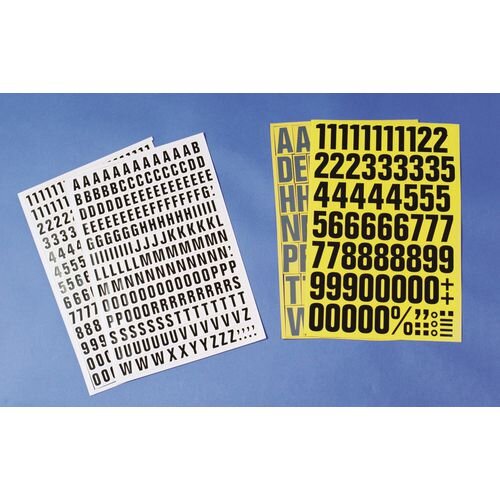 Magnetic Numbers And Letters Characters Per Sheet: 17 x (23456789) 31 x ...