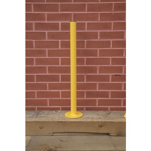 Fixed Boundary Post Yellow (Surface Mounted) - Hunt Office Ireland