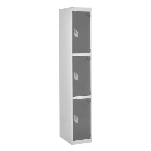 Secure Locker Grey Carcass With Light Grey Doors 1800.300.450 3 ...